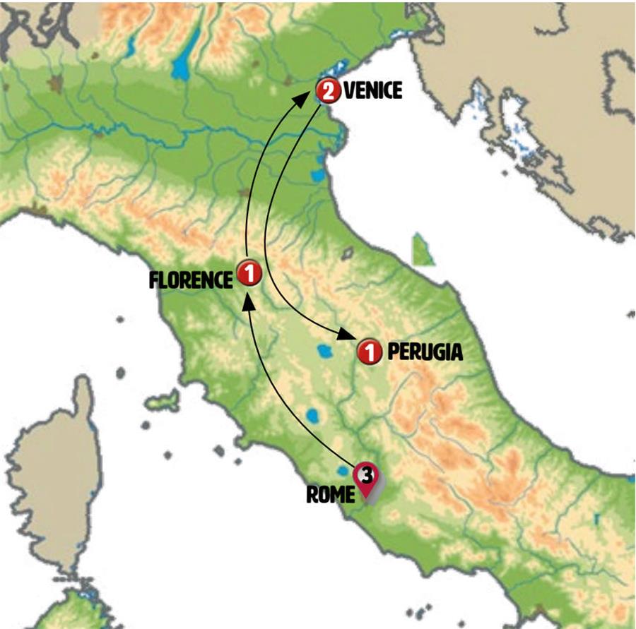In the heart of Italy ROT 2024 - Mediterranean & Balkans